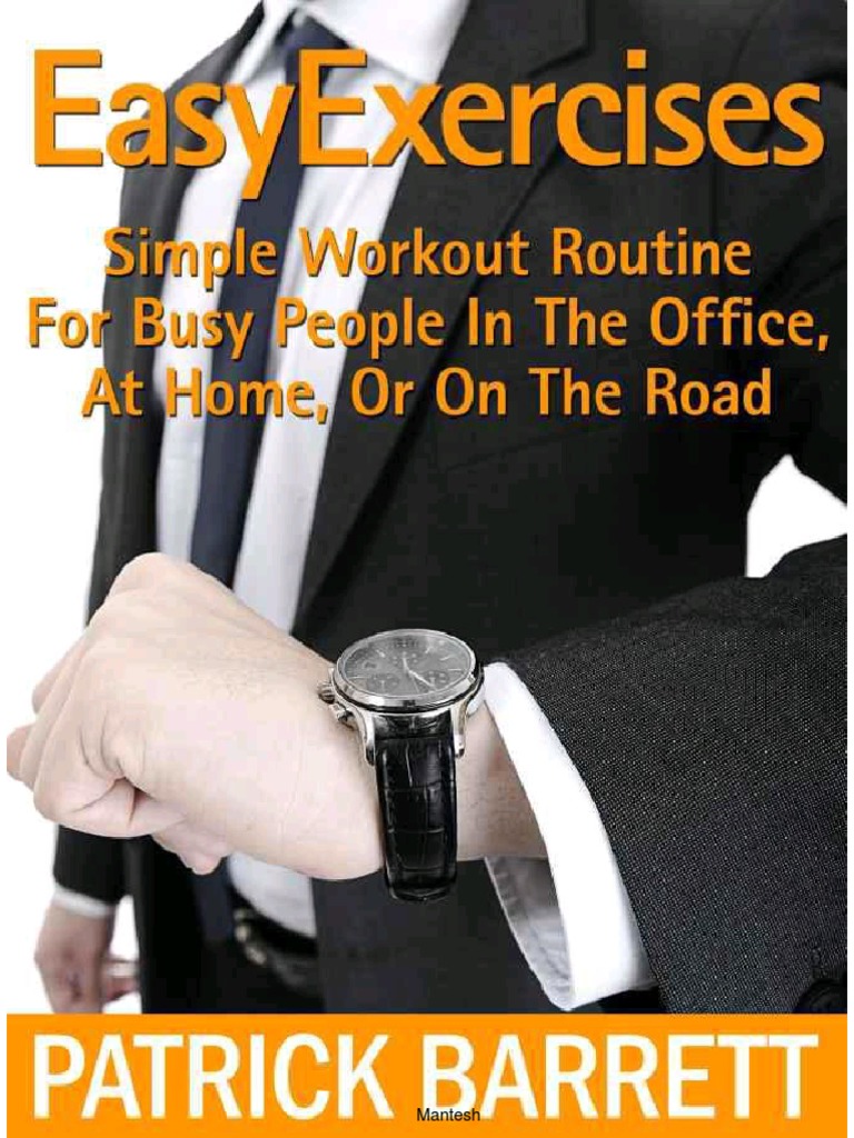 Easy Exercises Simple Workout Routine For Busy People | Download Free ...