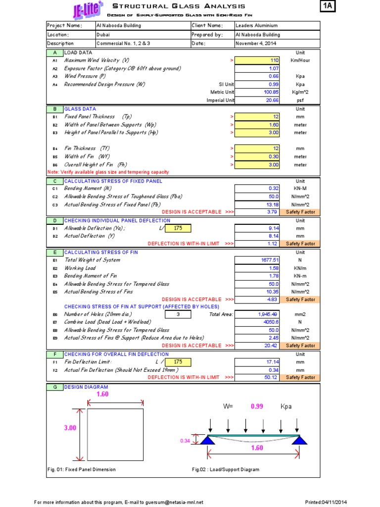 Olgana Tower Structural Design Analysis | PDF