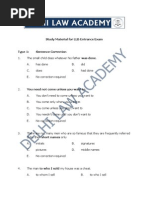 MHCET Law 3-Year LLB Sample Paper | PDF | Restorative Justice | Legal ...