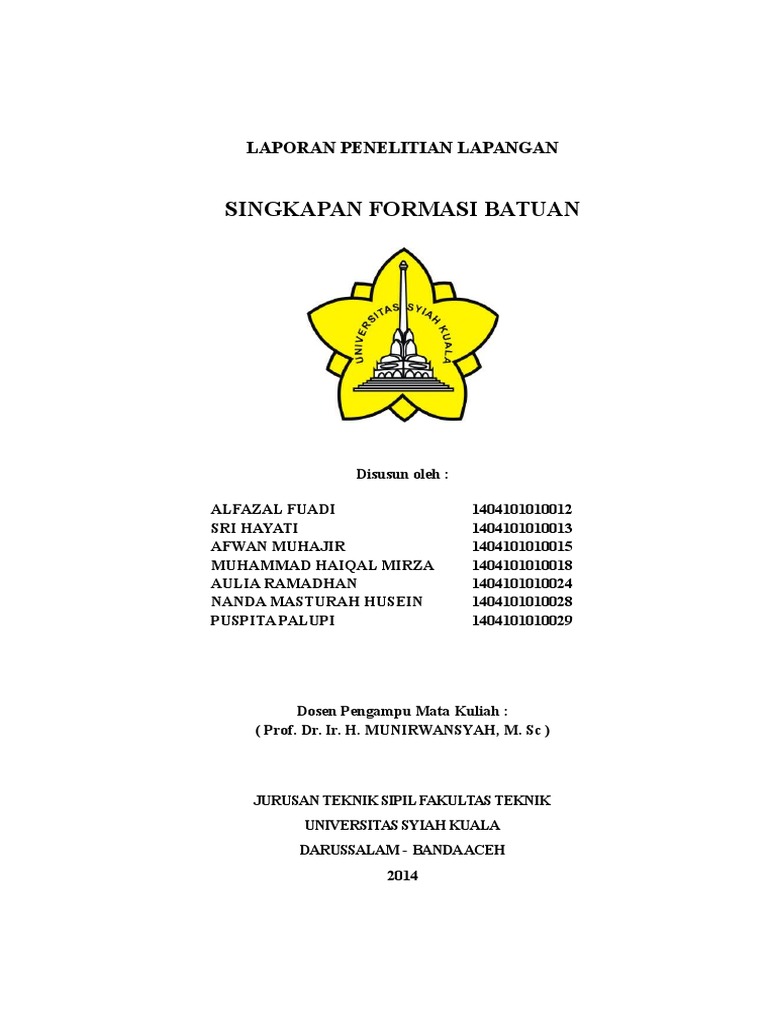 Laporan Penelitian Lapangan | PDF