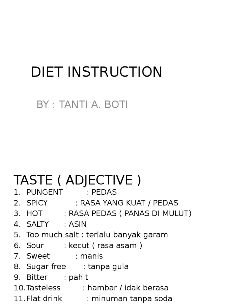 Dietary Guidelines for Health Conditions | PDF | Cooking, Food & Wine ...