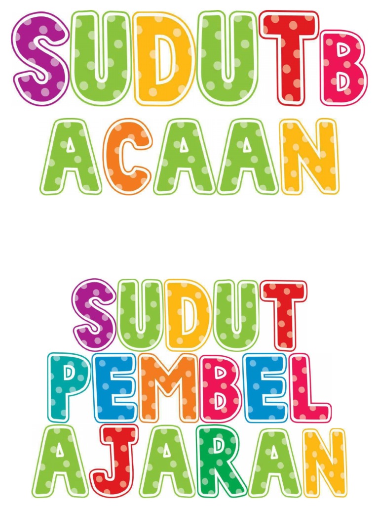 Sudut Bacaan | PDF