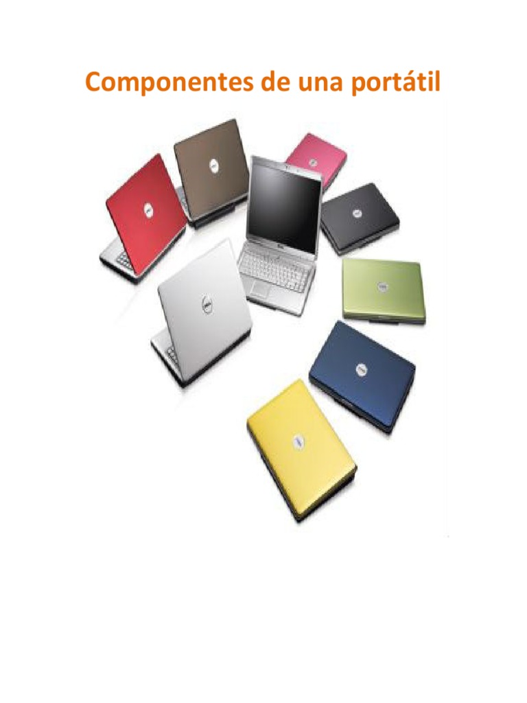 Componentes Internos y Externos de Una Laptop | Disco duro | Ordenador ...