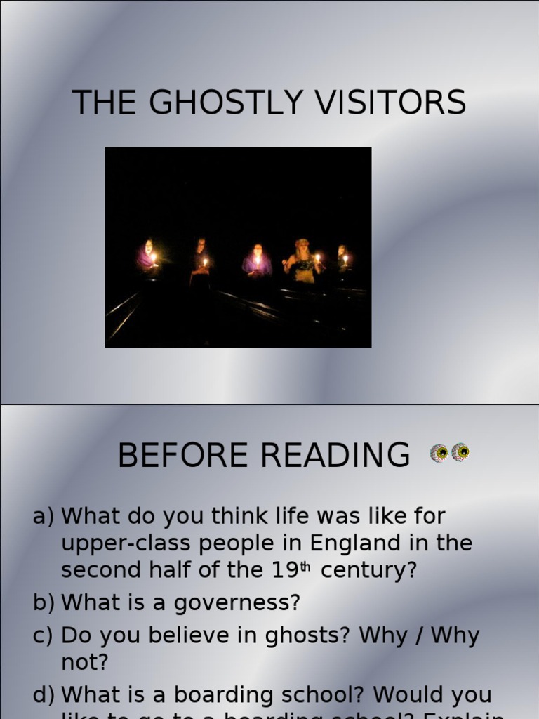 The Ghostly Visitors | PDF