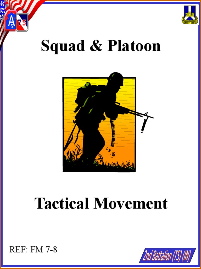 Squad and Platoon Movement Techniques | PDF | Platoon | Military Science