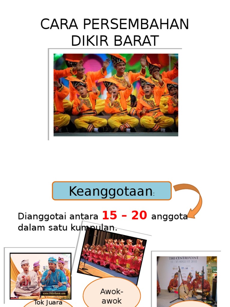 Cara Persembahan Dikir Barat | PDF