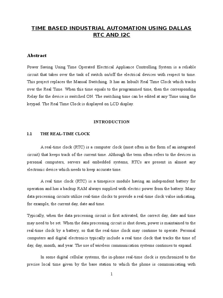 RTC Controlled On Off | PDF | Transformer | Rectifier
