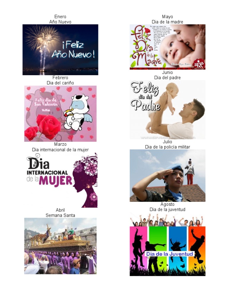 Festividades de Cada Mes Del Año Guatemala | PDF Festividades de Cada Mes Del Año Guatemala | PDF