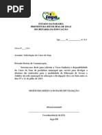 Modelo Ofício para Solicitação de Transporte | PDF | Religião e ...