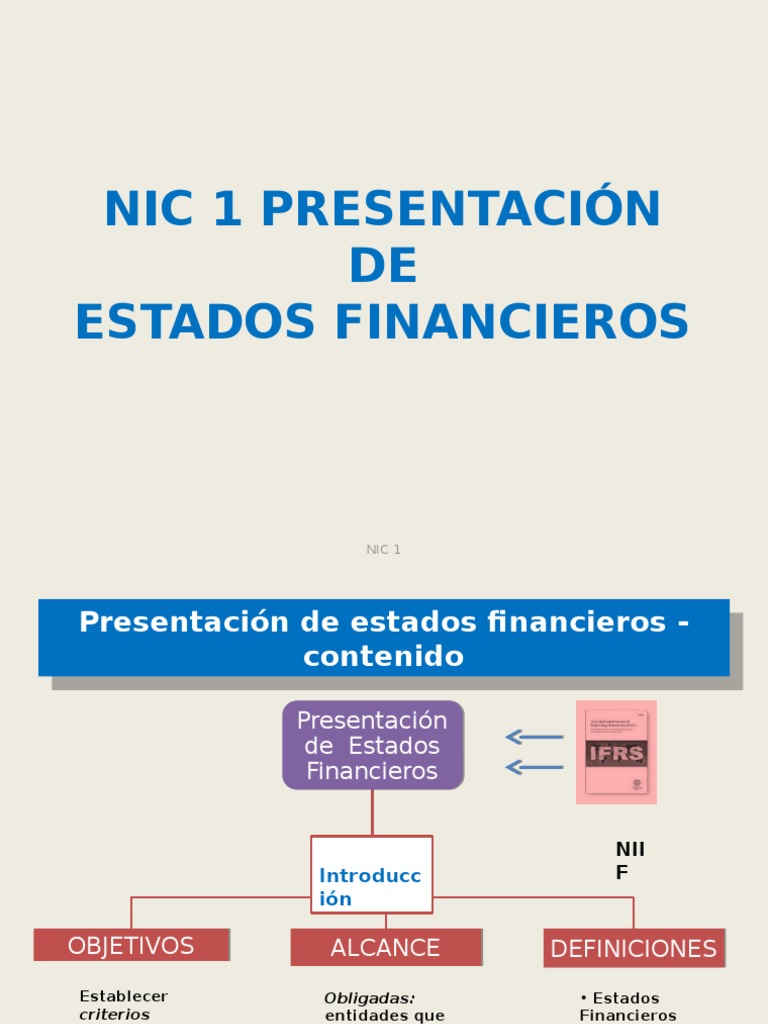 Nic 1 Expocicion Final | PDF | normas internacionales de INFORMACION ...