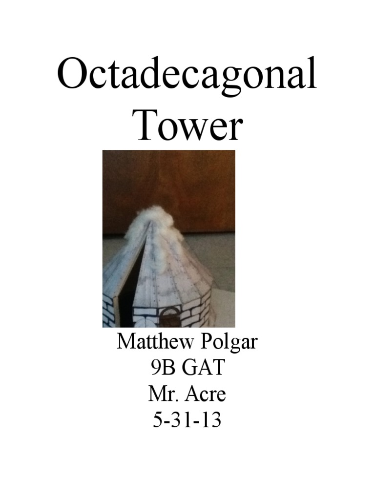 Tower Paper | PDF | Trigonometric Functions | Sine
