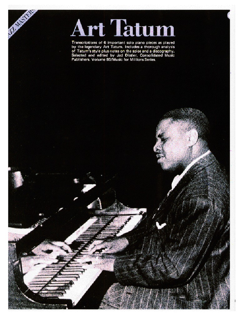 Art Tatum - Jazz Masters (Piano) | PDF