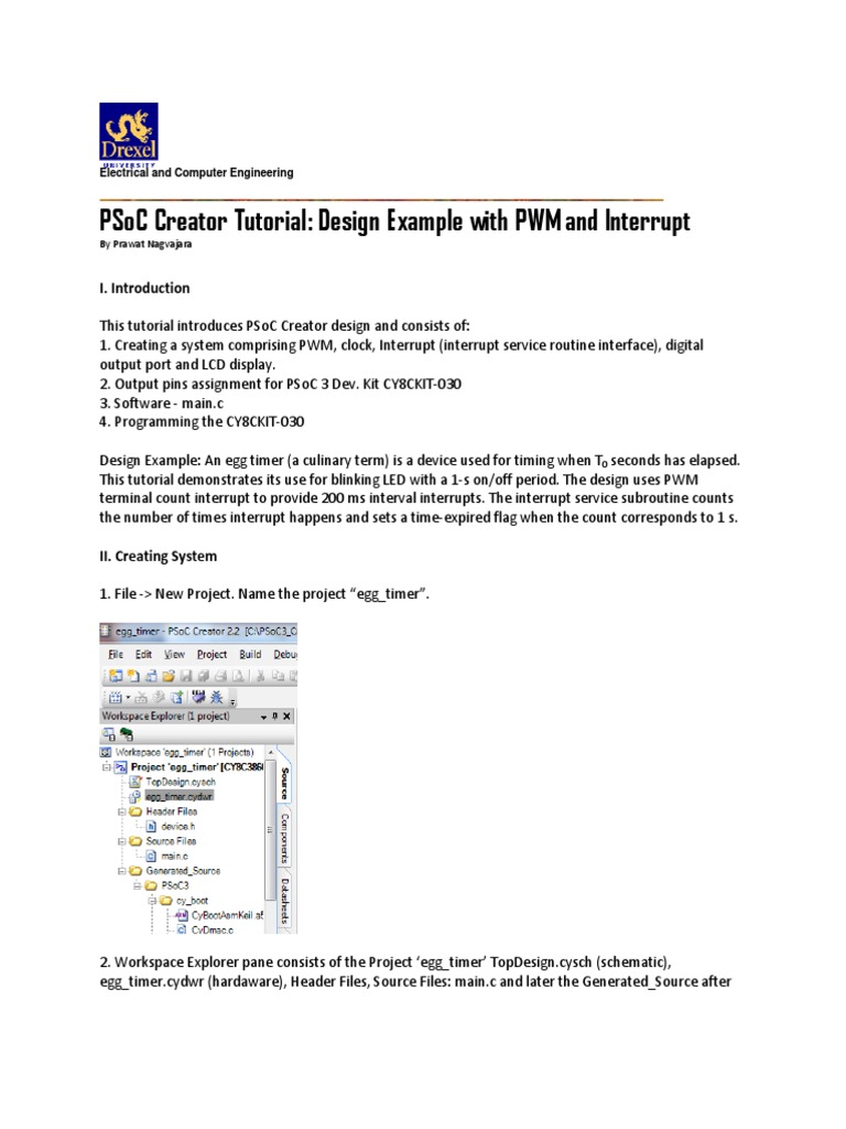 Egg Timer Tutorial Pdf Parameter Computer Programming Subroutine 