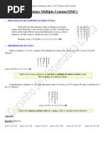 Matemática - Dicas para Cálculos Matemáticos - Múltiplos de Três | PDF