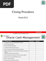 Oracle Fusion Period Close Procedures | PDF | Accounts Payable | Invoice