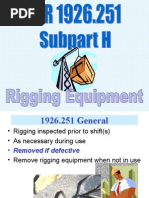 Rigging Equipment Inspection Checklist | PDF | Rope | Wire