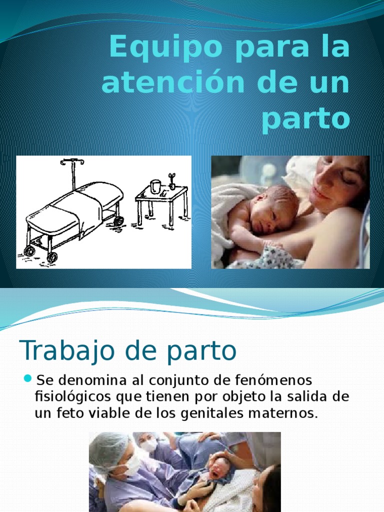 Equipo para La Atención de Un Parto | PDF