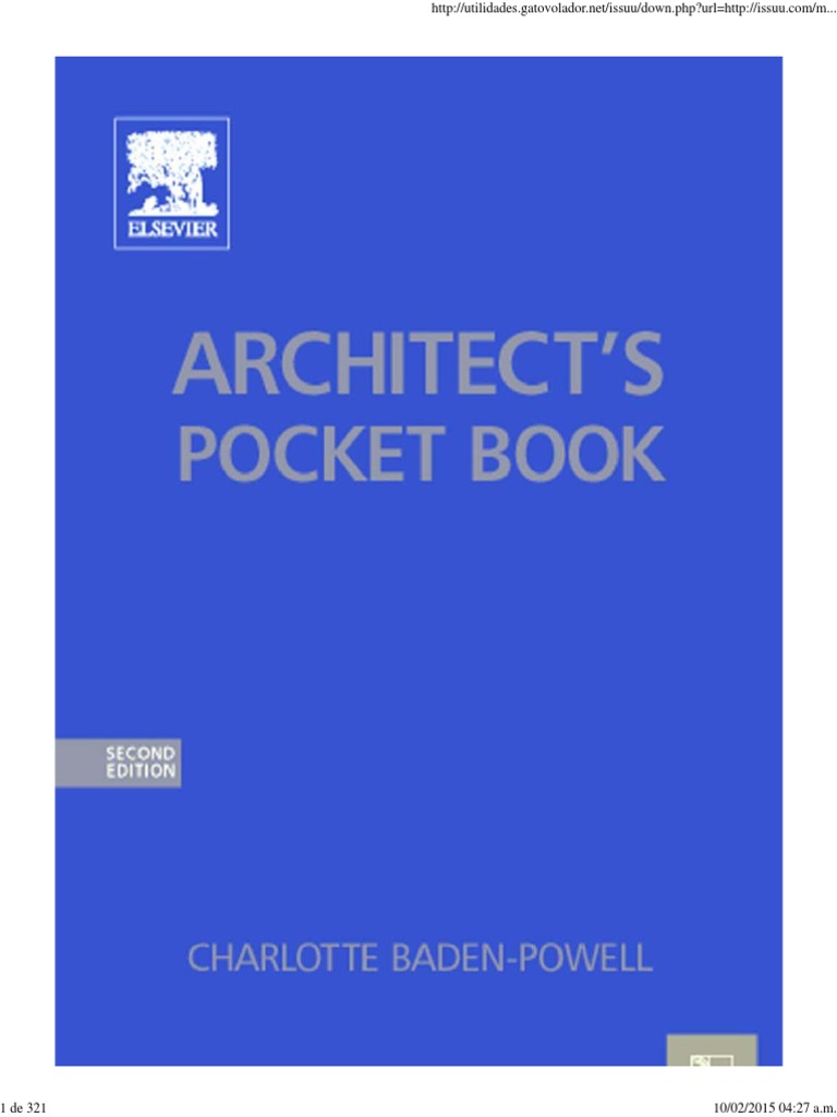 Architect S Pocket Book | PDF