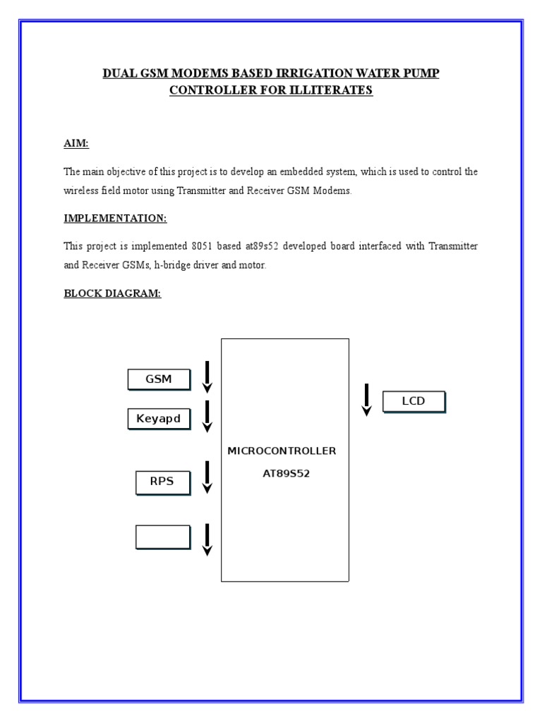 7.dual GSM Modems Based Irrigation Water Pump Controller For ...