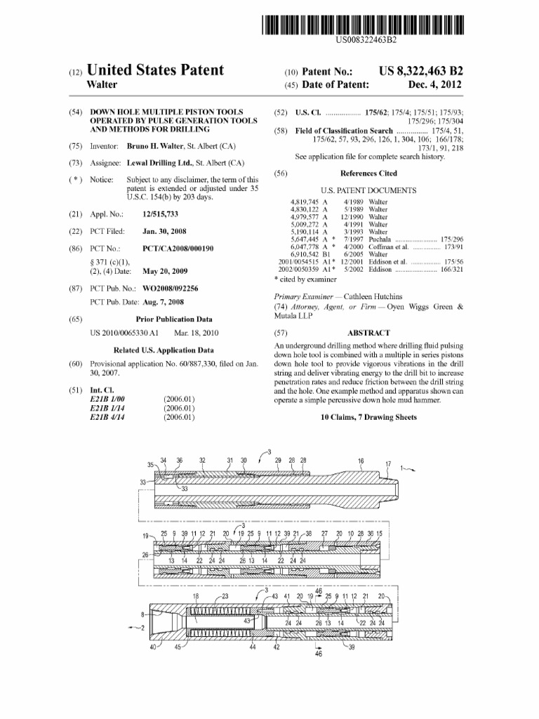United States Patent: Walter Patent No.: Date Patent: Dec | PDF ...
