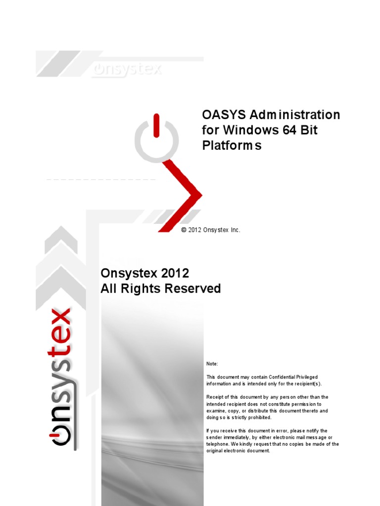 OAS Administration - Windows | PDF | Command Line Interface | Computer ...