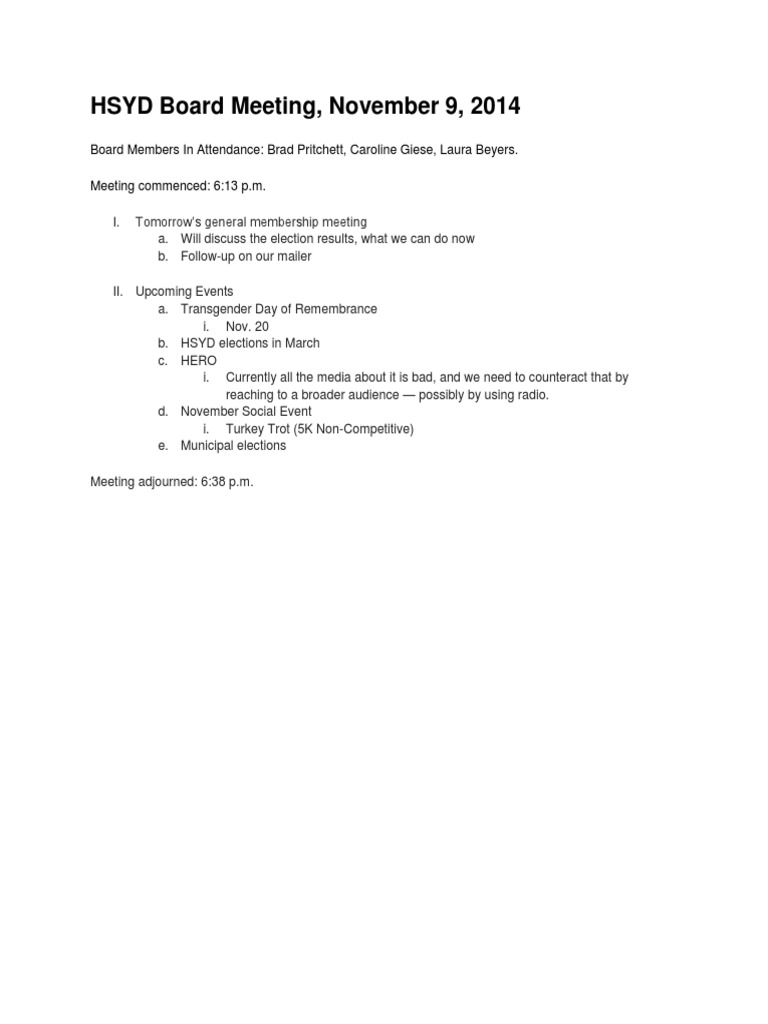 HSYD BM November 2014 PDF | PDF