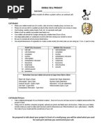 Cells Cheat Sheet | PDF | Cell (Biology) | Endoplasmic Reticulum