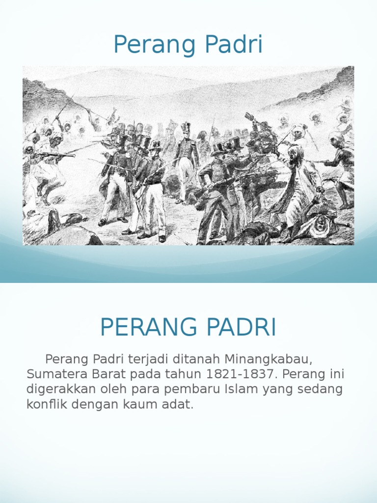 Sejarah (Perang Padri) | PDF