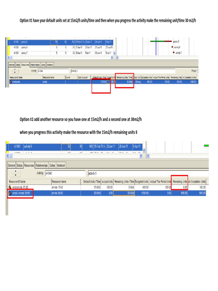 Optimizing Resource Units for Efficiency | PDF