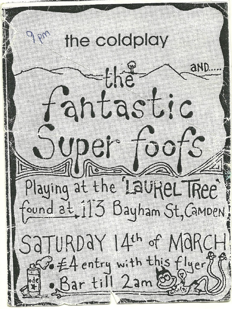 The Coldplay Presents Flyer | PDF