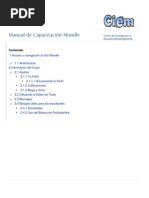 Manual Ambiente de Aprendizaje Virtual CUAM | PDF | Blog | Moodle