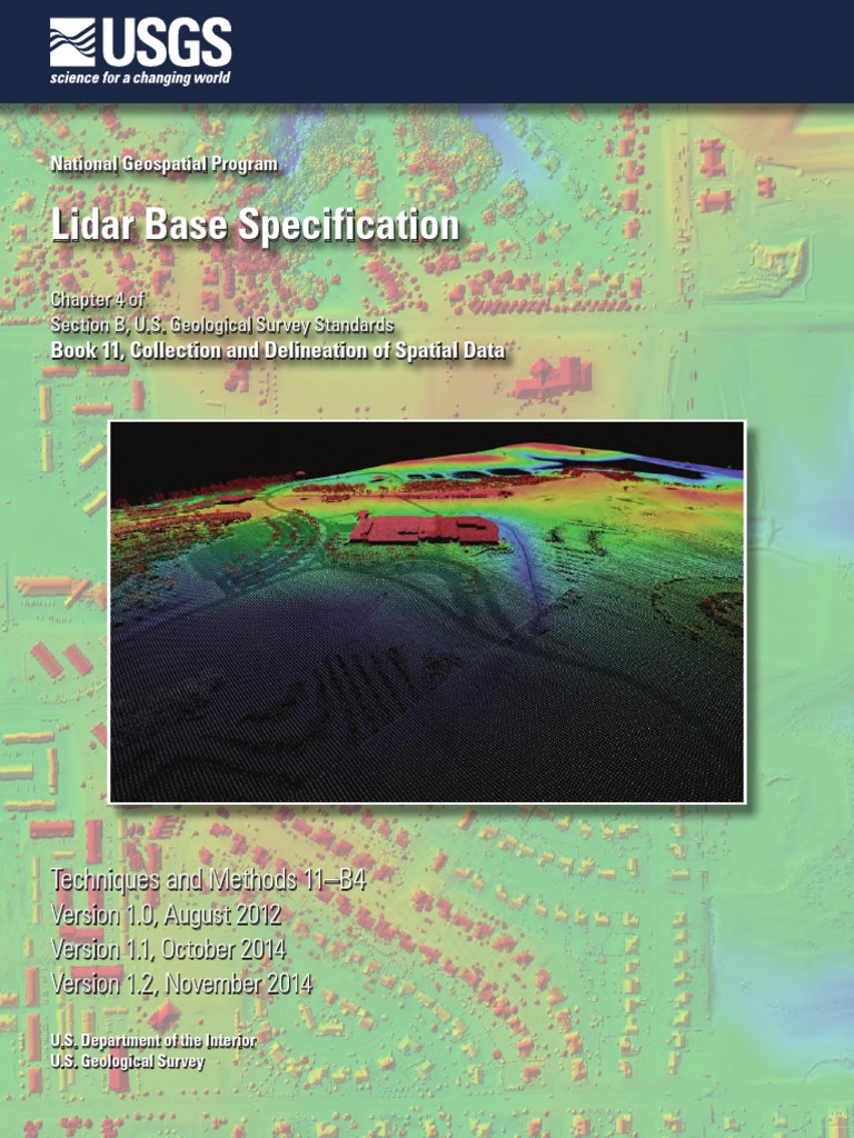 USGS Remote Sensing Specs | PDF | Lidar | United States Geological Survey
