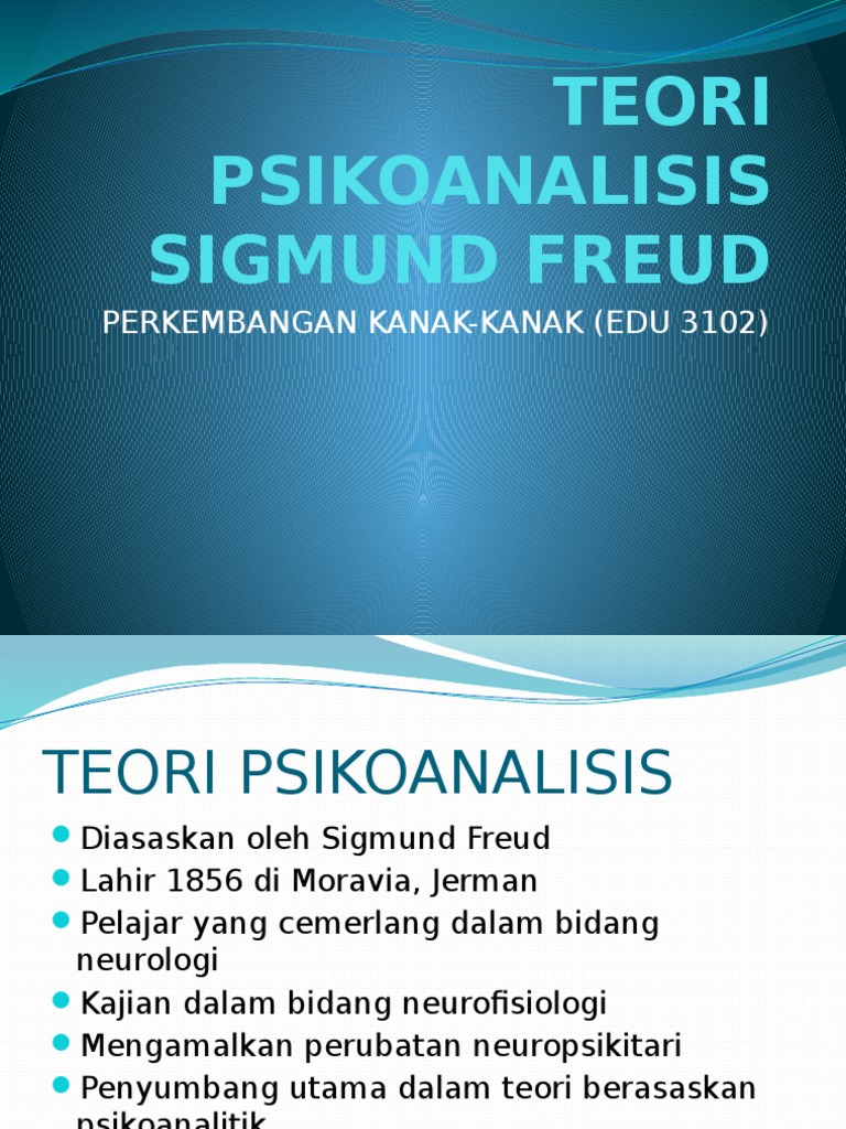 Teori Psikoanalisis Sigmund Freud | PDF