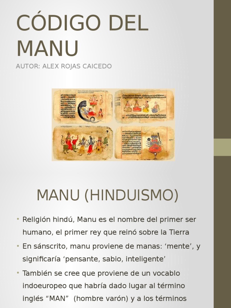 Código Del Manu | PDF | Religión y creencia