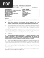 Channel Partner Agreement: Schedule 1 | PDF | Partnership | Indemnity