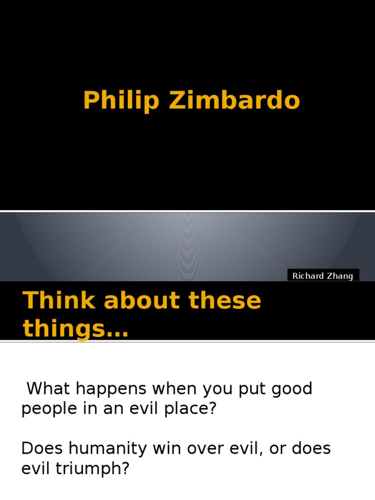 Zimbardo's Stanford Prison Experiment Insights | PDF | Crime & Violence ...