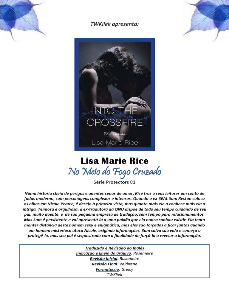 Lisa Marie Rice - (Protectors 01) - No Meio Do Fogo Cruzado | PDF ...