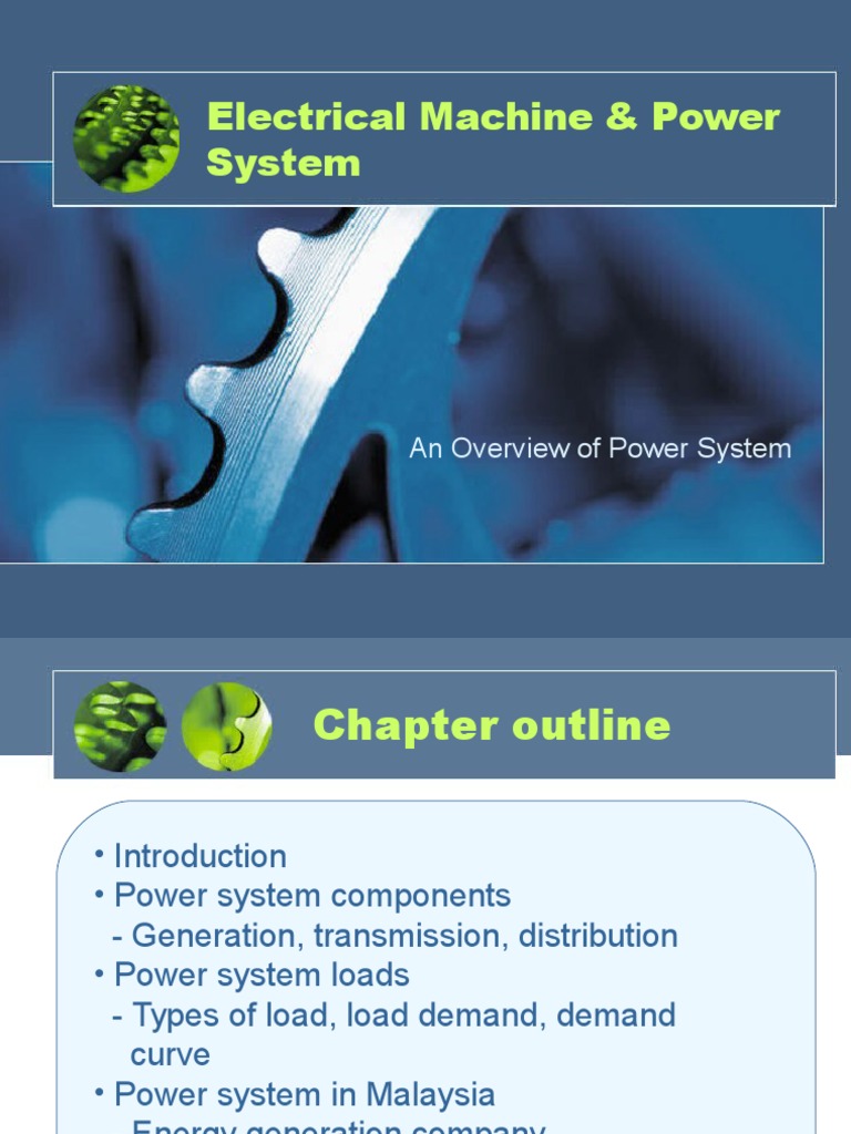 Chapter 4 An Overview of PWR Syst | PDF | Electrical Substation ...