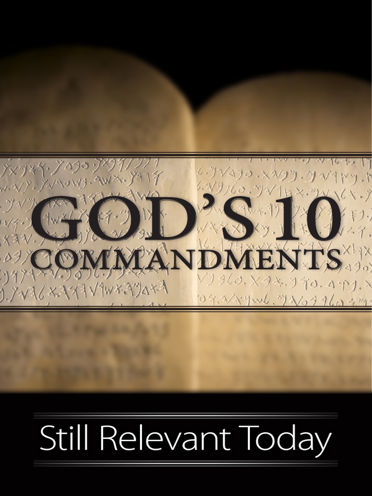 Gods 10 Commandments | PDF | Biblical Sabbath | Ten Commandments