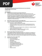 ACLS FullMaps | PDF | Angina Pectoris | Myocardial Infarction