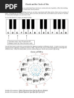 Piano Keyboard Layout and Diagram Guide | PDF | Piano | Clef