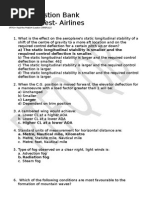 Atpl Exam Questions Answers | PDF | Aerospace | Aerospace Engineering