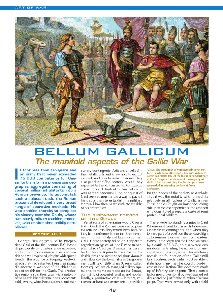 Bellum Gallicum - English | PDF | Gallic Wars | Gaul