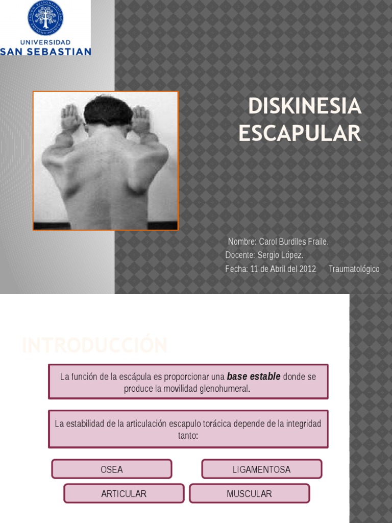Ejercicios para Diskinesia Escapular | PDF | Hombro | Articulaciones