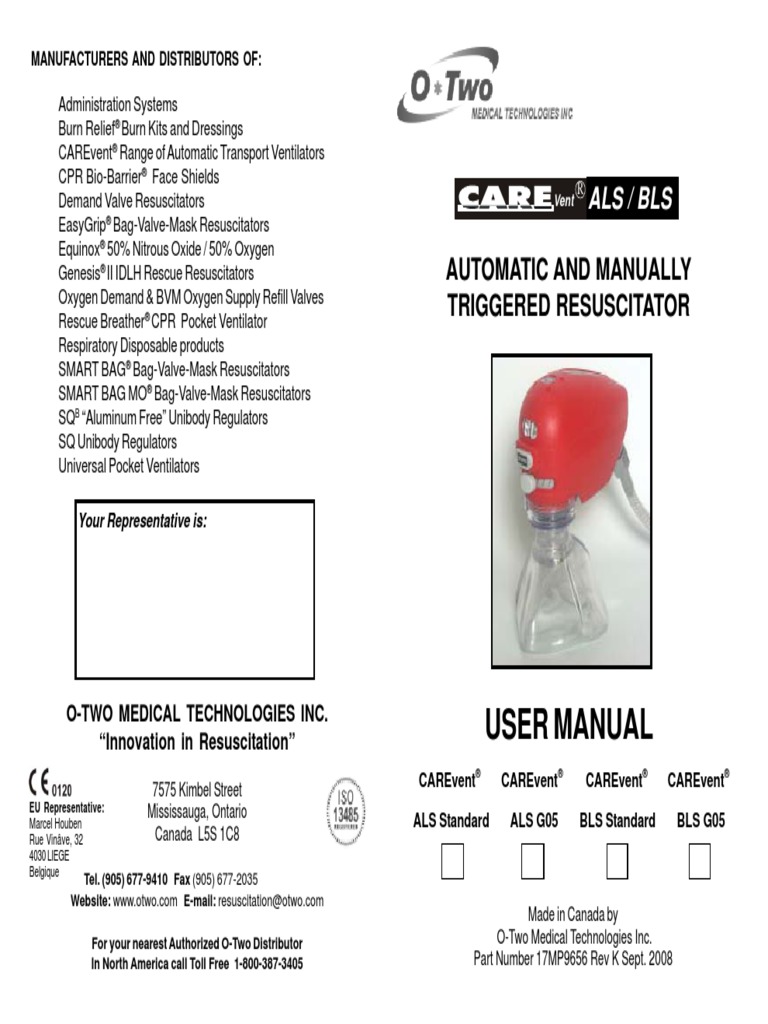 CAREvent ALS BLS Manual Rev K Sept 08 | PDF | Clinical Medicine ...