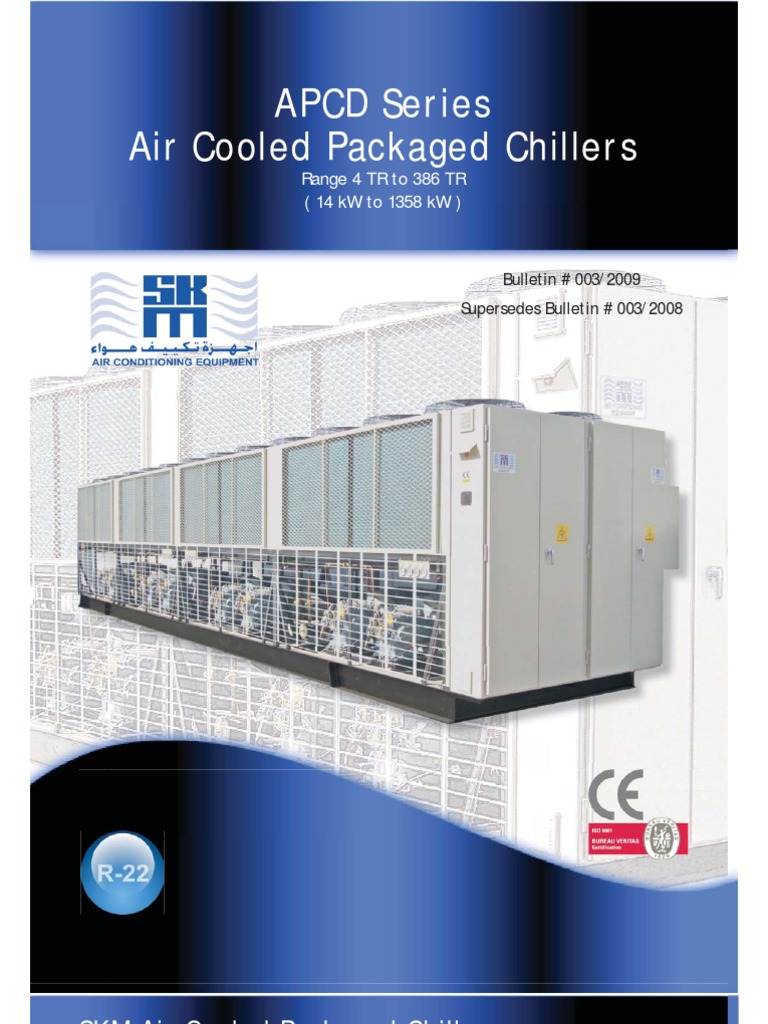 APCD Series Air Cooled Packaged Chillers | PDF | Air Conditioning ...