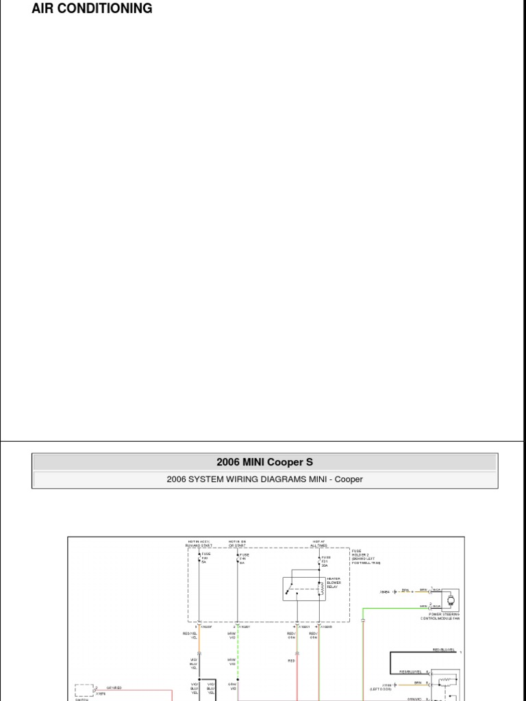 Diagrama Electrico Mini - Cooper | PDF | Product Introductions ...