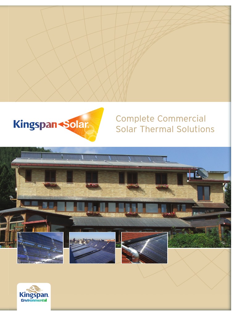Kingspan Solar (GUIA GENERAL) en Inglés | PDF