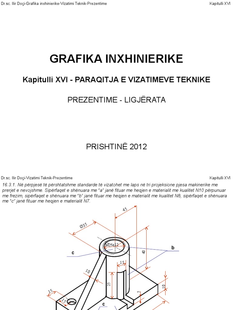 16.Grafika inxhinierike-Vizatim teknik- Paraqitja e vizatimeve.ppt