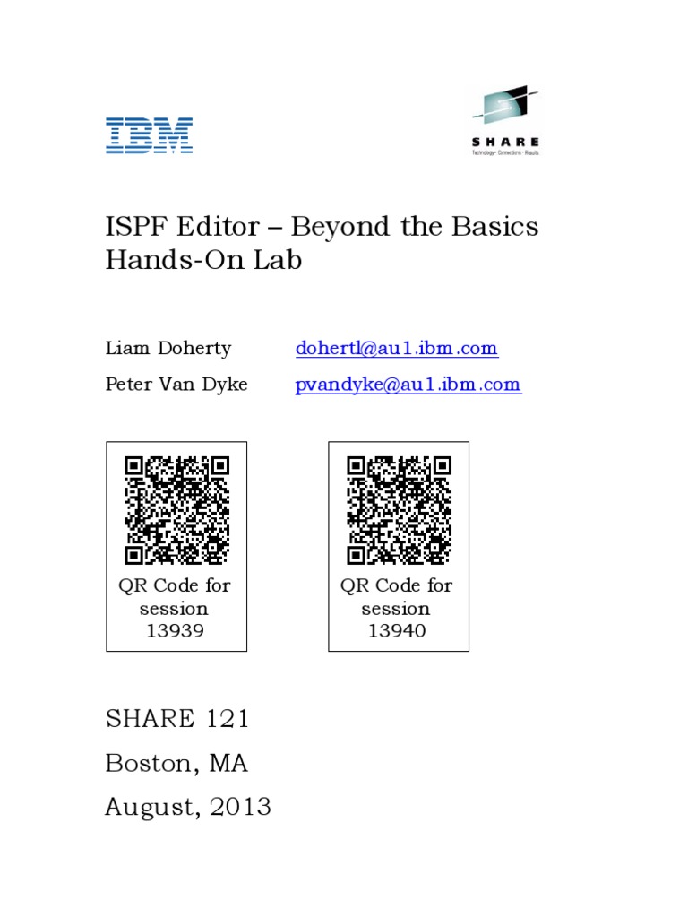 Ispf Editor Lab Pdf Pdf Command Line Interface String Computer Science 7534